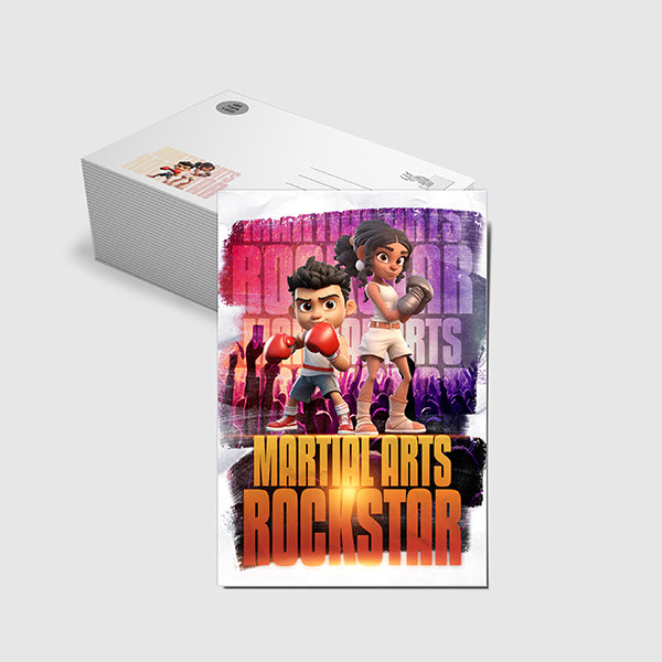 Martial Arts Rockstar Retention Card – Buzz-Makers