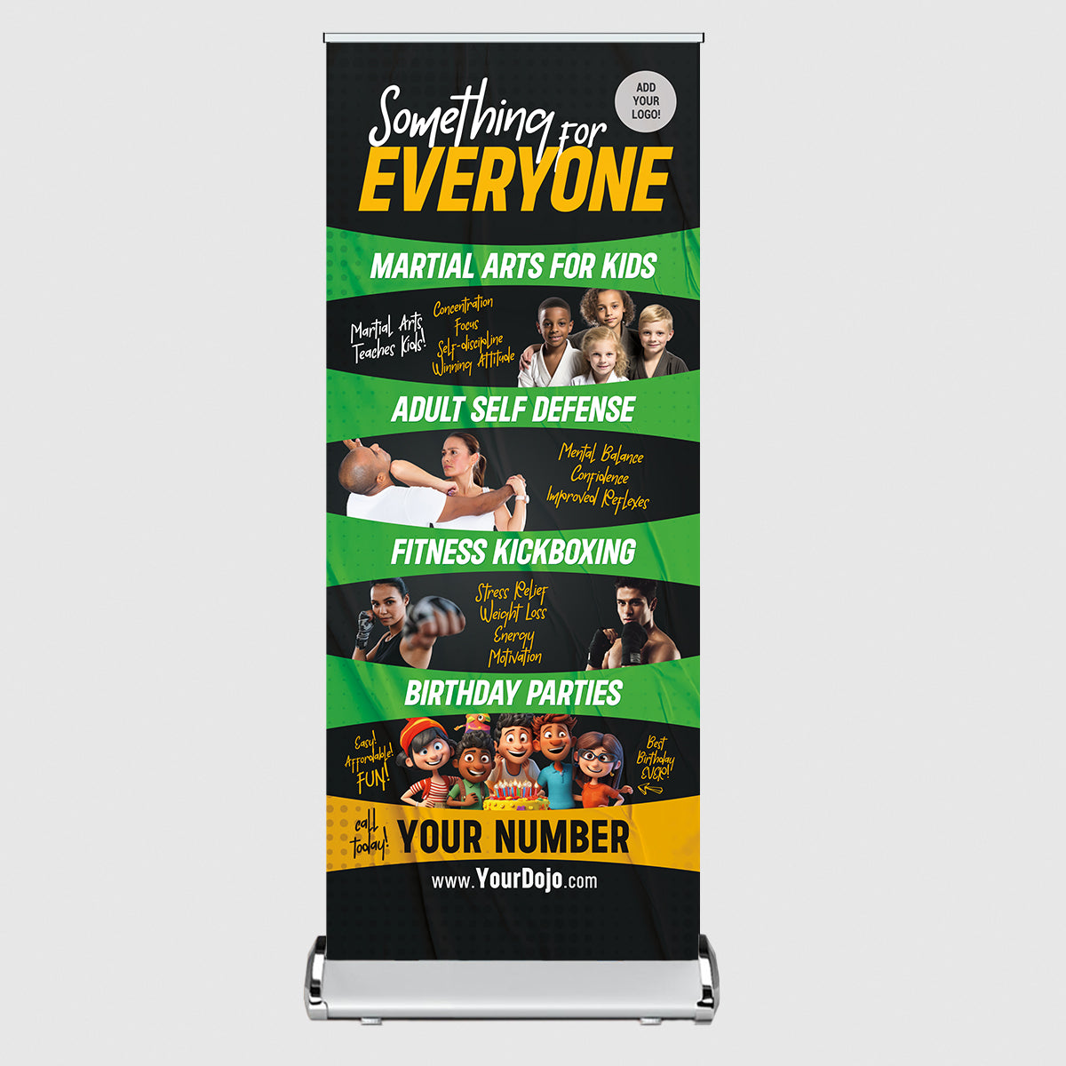 Something for Everyone Retractable Banner – Buzz-Makers