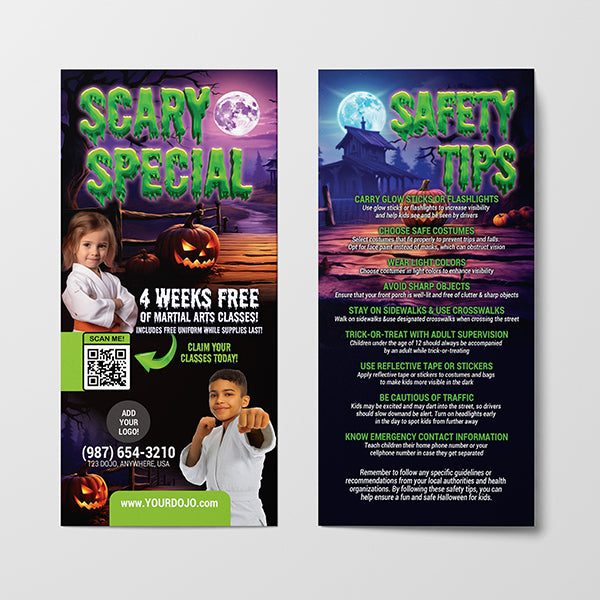 Scary Special Halloween Rack Card – Buzz-Makers